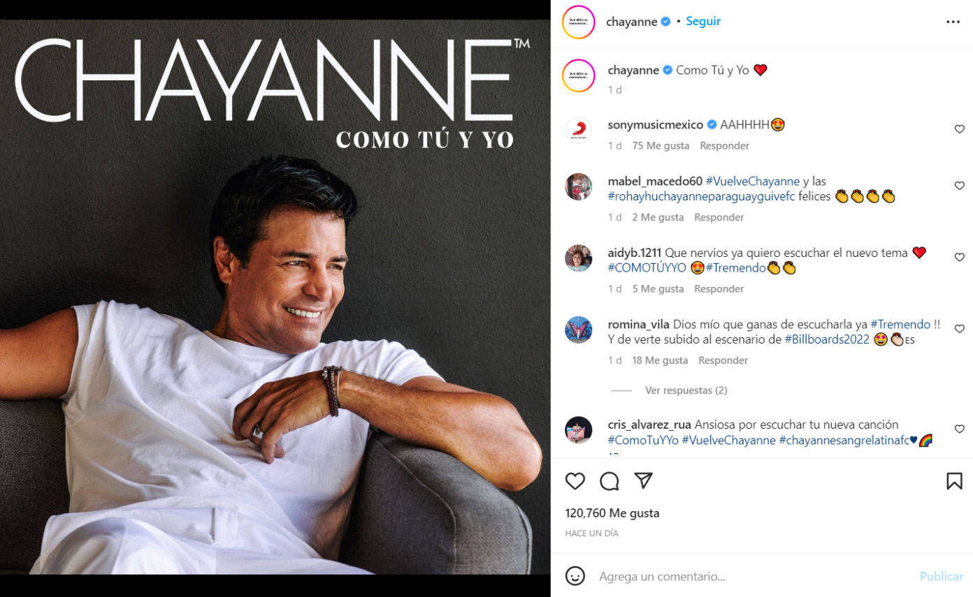 Chayanne anuncia un nuevo disco y el lanzamiento de su hija como cantante | El Metropolitano Digital