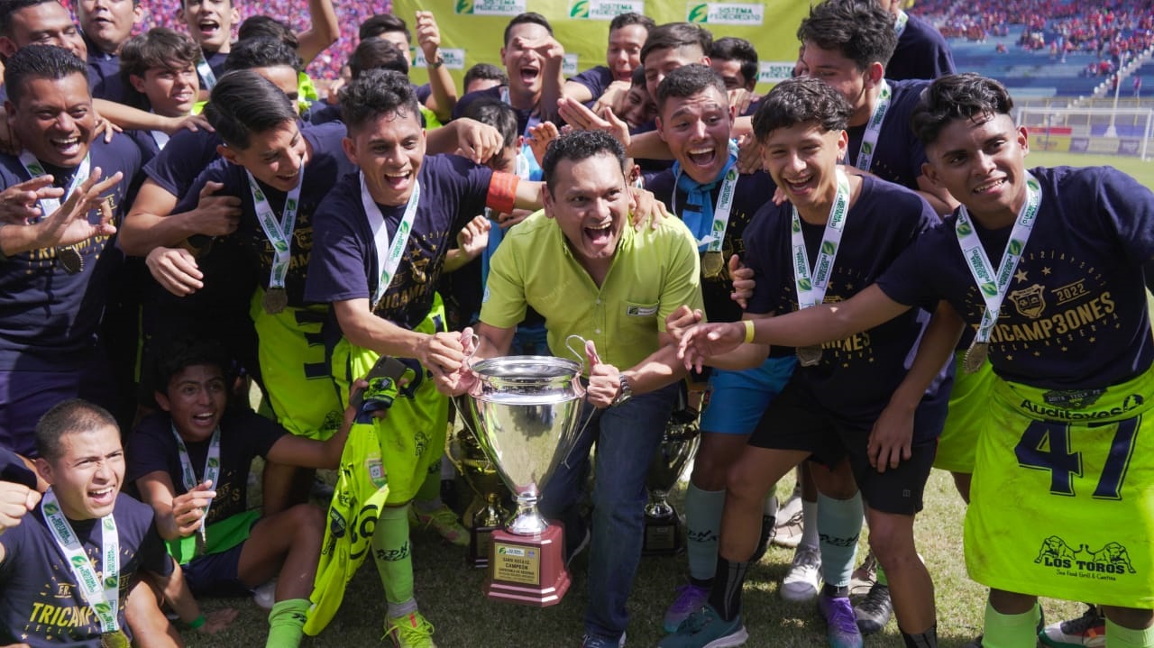 Santa Tecla FC campeón de la Copa Sistema Fedecrédito Sub 20 reserva ...